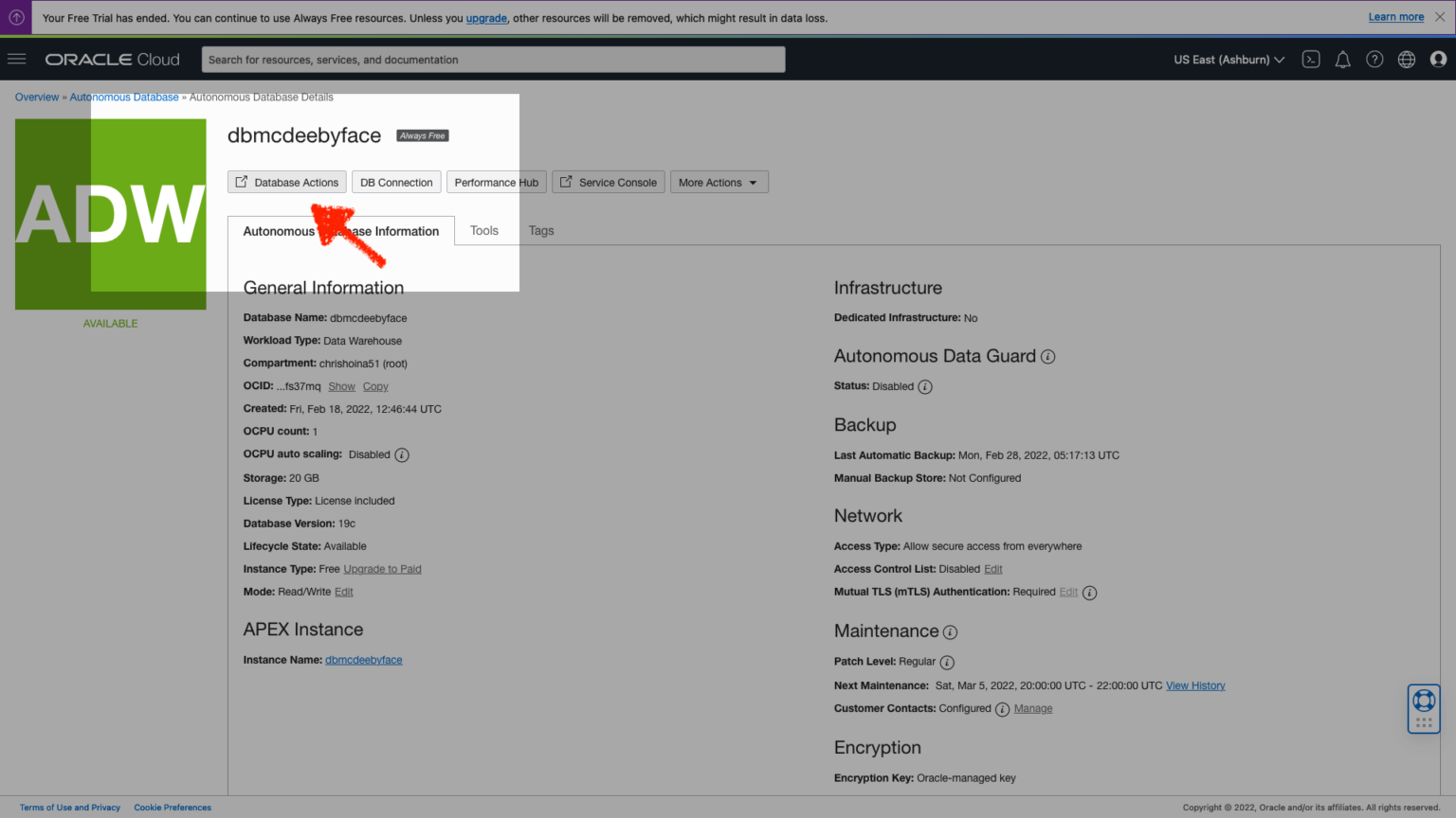 Create a user in Oracle Autonomous Database [for Dummies] – Follow the ...