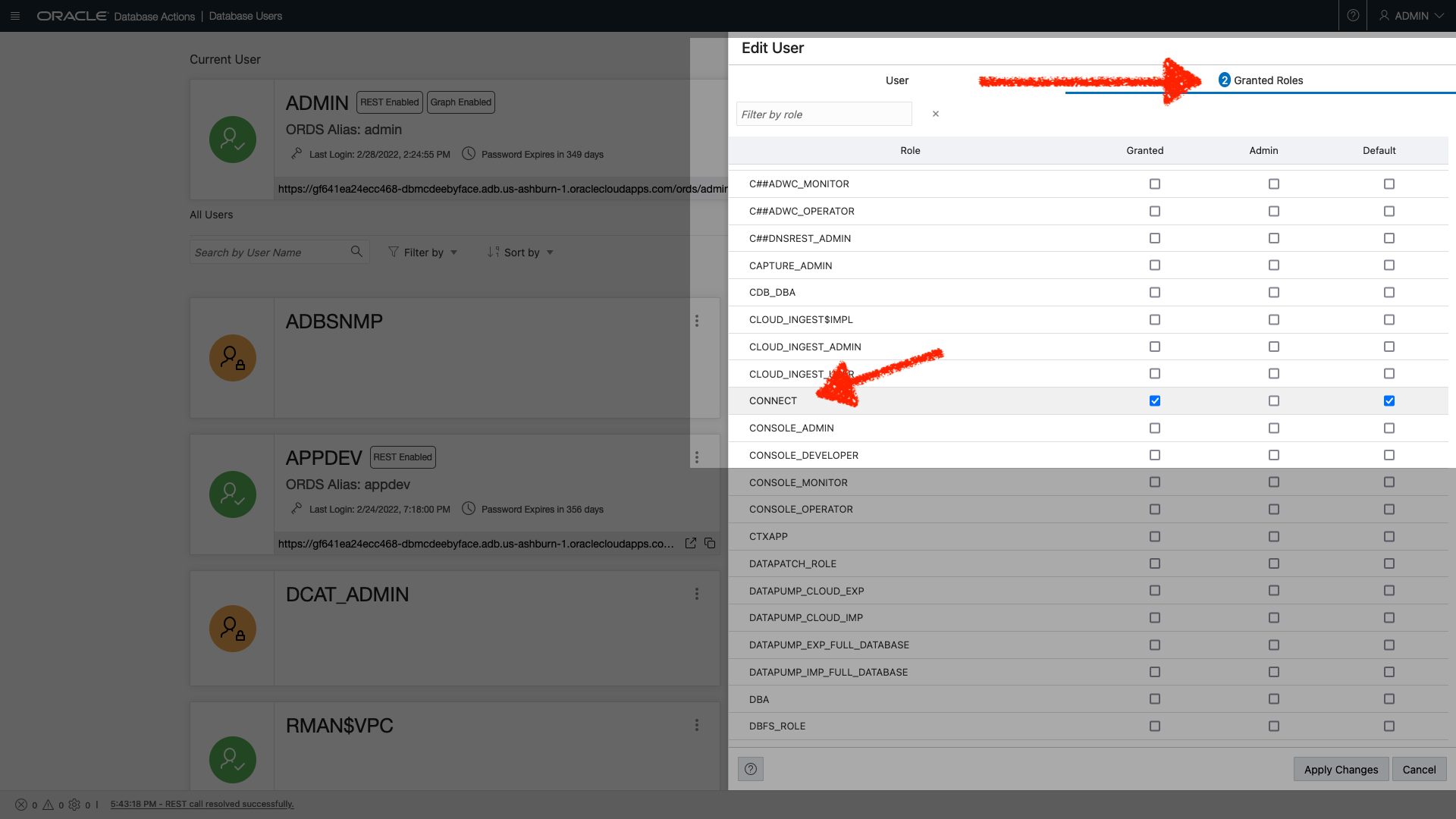 Create A User In Oracle Autonomous Database For Dummies Follow The Coffee
