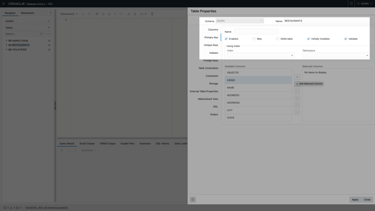 Add Primary And Foreign Keys To Your Oracle Autonomous Database Follow The Coffee
