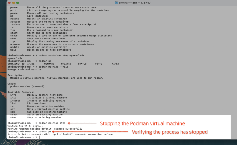 Podman Oracle Container Registry And Sqlcl Follow The Coffee