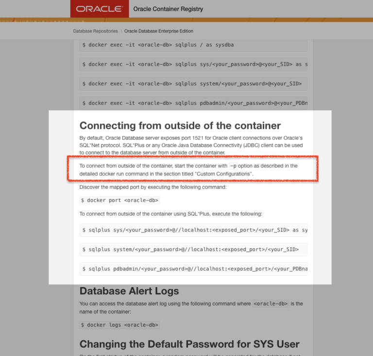 Podman Oracle Container Registry And Sqlcl Follow The Coffee 0778