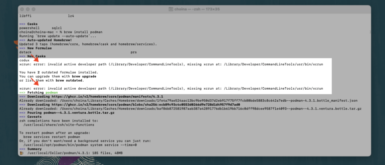 Podman Oracle Container Registry And Sqlcl Follow The Coffee