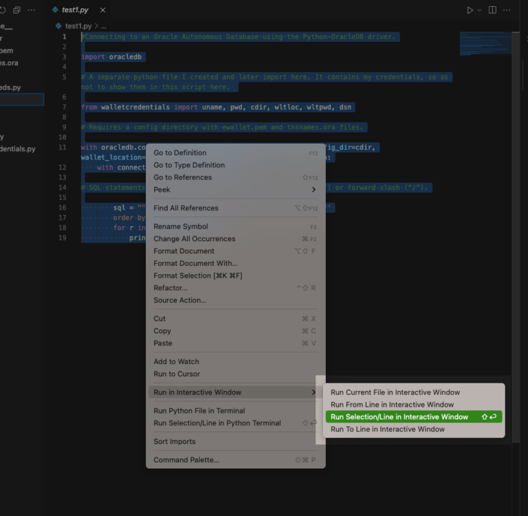Python And The Oracle Autonomous Database Three Ways To Connect Follow The Coffee