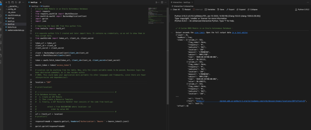 Python and the Oracle Autonomous Database: Three Ways to Connect ...