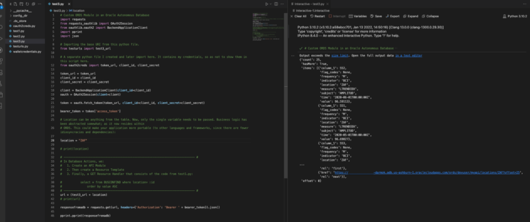 Python And The Oracle Autonomous Database Three Ways To Connect Follow The Coffee 0121
