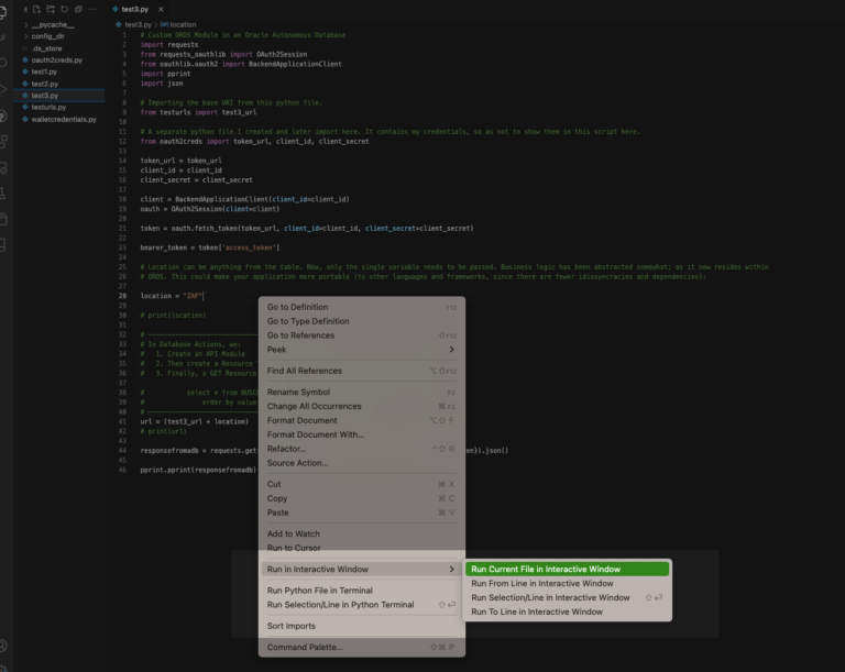 Python And The Oracle Autonomous Database Three Ways To Connect Follow The Coffee 2692