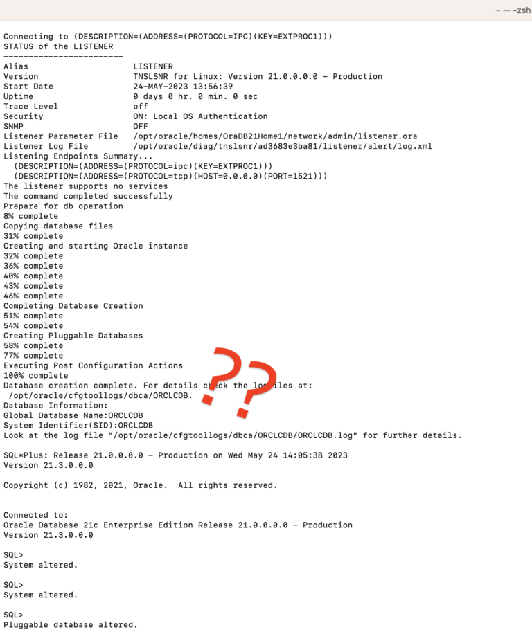 User Guide Oracle Database In A Podman Container Install Ords Locally