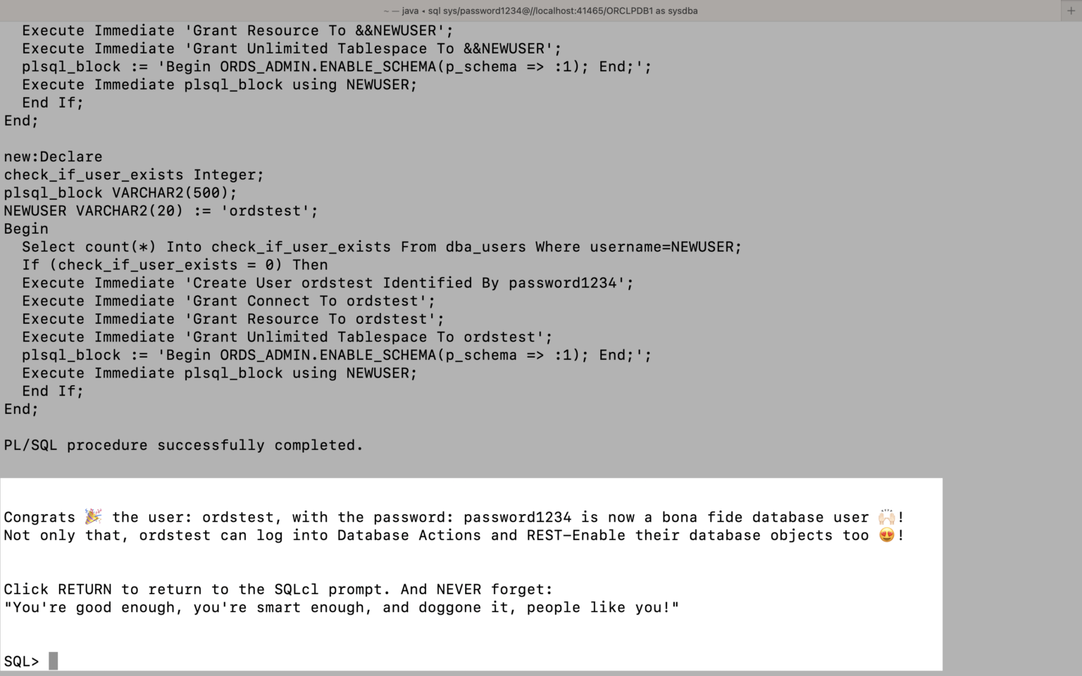 Tinkering: a SQL script for the ORDS_ADMIN.ENABLE_SCHEMA procedure – Follow the Coffee
