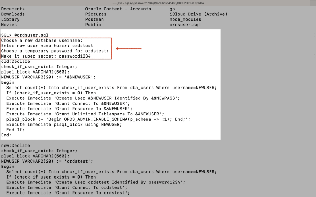 Tinkering A Sql Script For The Ordsadminenableschema Procedure