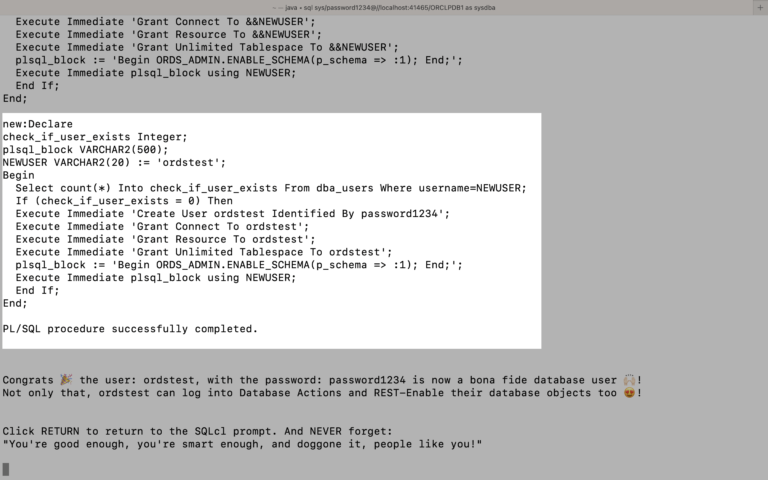 Tinkering: a SQL script for the ORDS_ADMIN.ENABLE_SCHEMA procedure ...