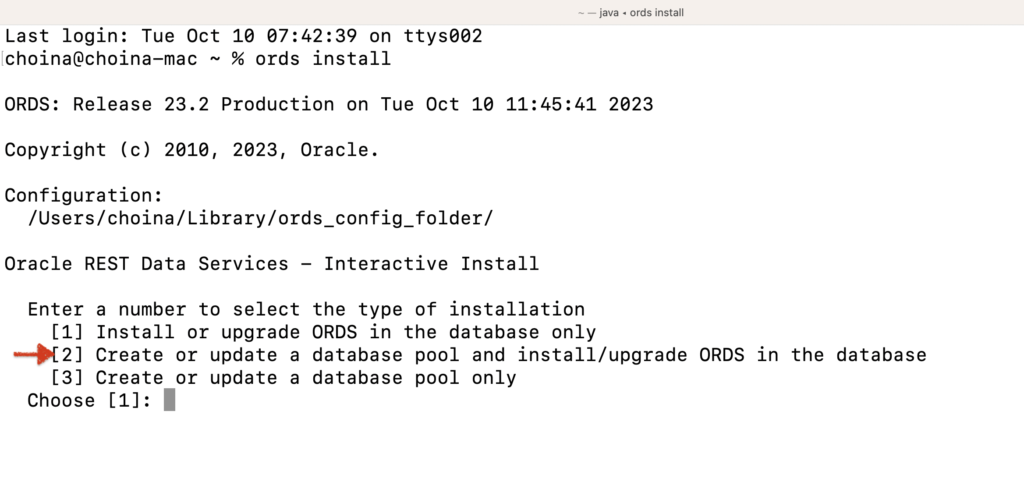 ORDS install considerations: choosing the correct host, port, service ...