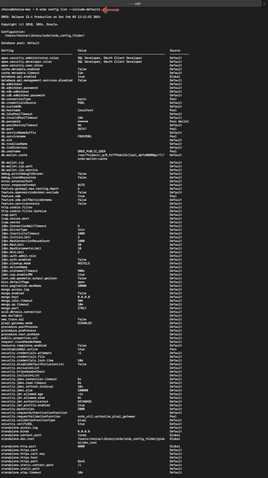 The one ORDS command you NEED to know! – Follow the Coffee
