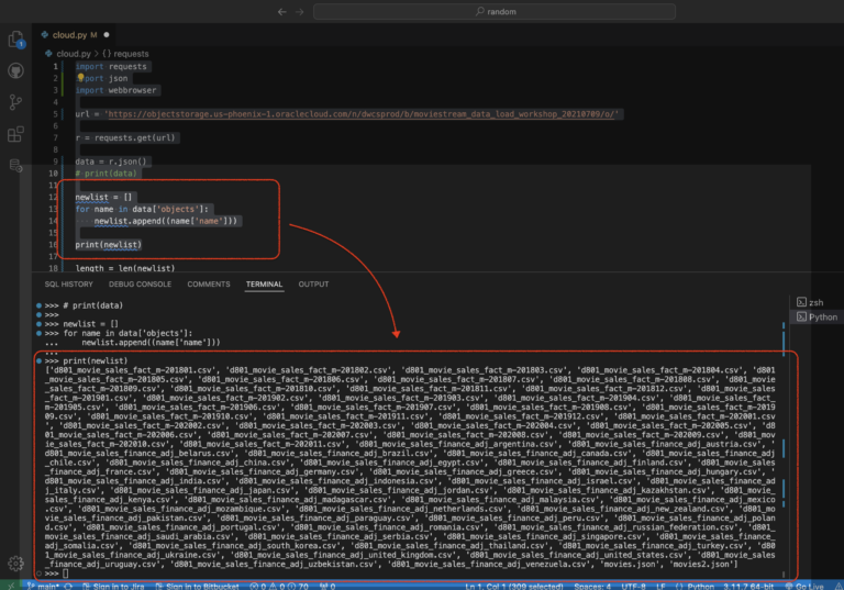 Python Script To Retrieve Objects From Oracle Cloud Bucket Follow The Coffee