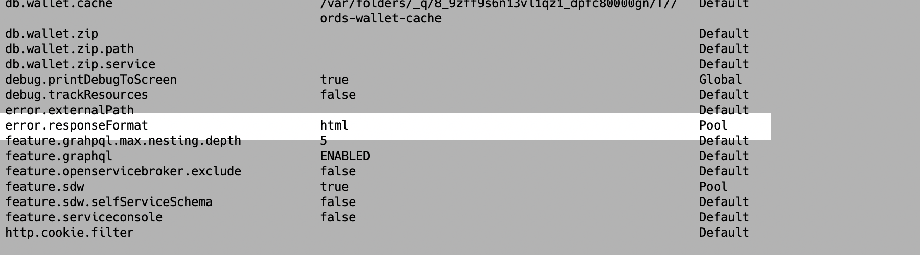 ORDS Configuration options: about HTTP error responses – Follow the Coffee
