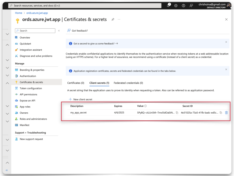 Microsoft Entra Oauth20 Jwts And Ords Secure Apis Tutorial Configuration And Testing Follow