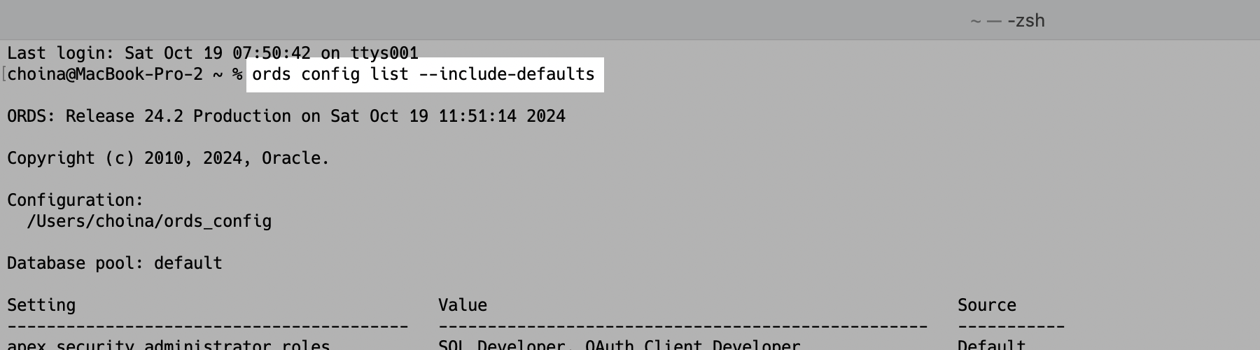 ORDS Configuration options: about HTTP error responses – Follow the Coffee