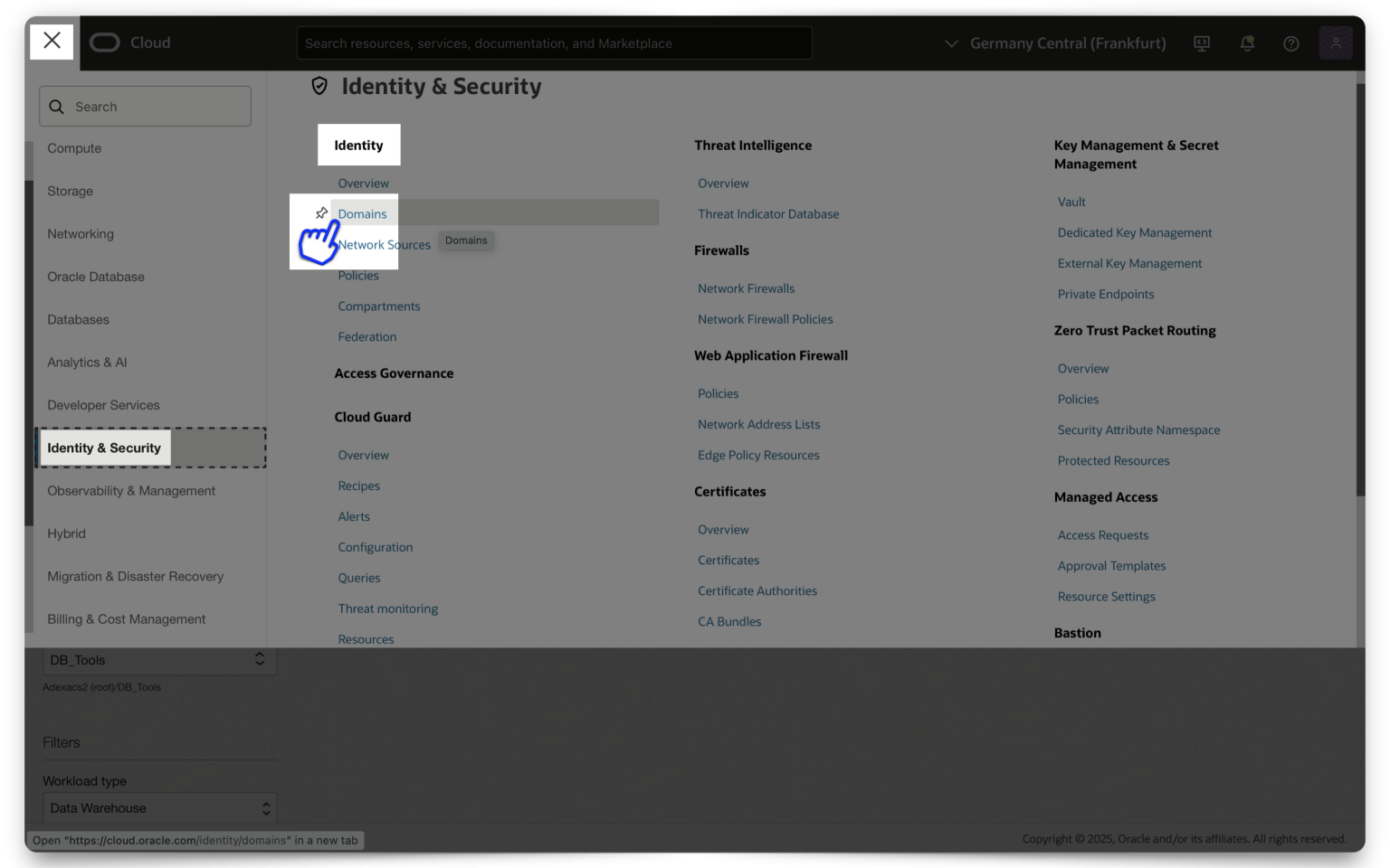 Configuring OCI IAM Domain JWTs to use with ORDS OAuth2.0 protected ...