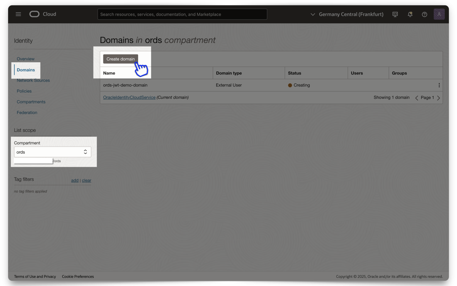 Configuring Oci Iam Domain Jwts To Use With Ords Oauth20 Protected Apis Follow The Coffee