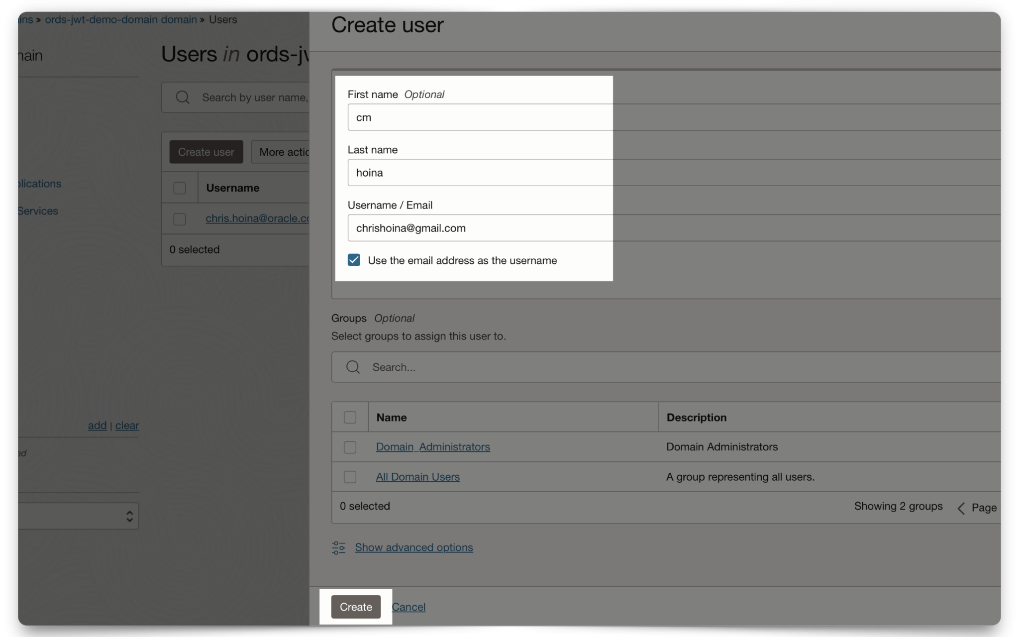 Configuring Oci Iam Domain Jwts To Use With Ords Oauth20 Protected Apis Follow The Coffee