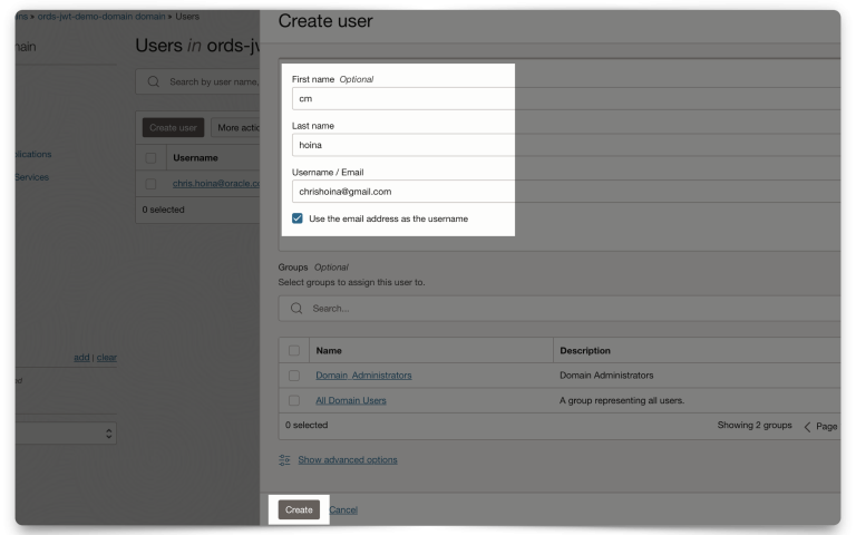 Configuring Oci Iam Domain Jwts To Use With Ords Oauth20 Protected Apis Follow The Coffee