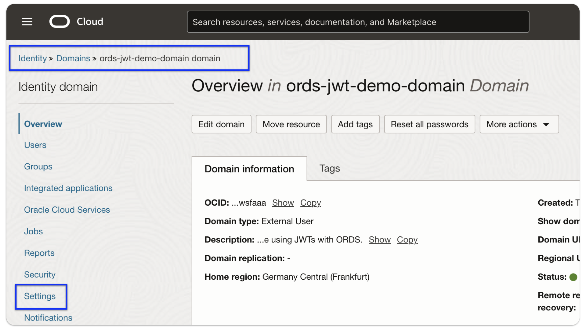 Configuring Oci Iam Domain Jwts To Use With Ords Oauth20 Protected Apis Follow The Coffee